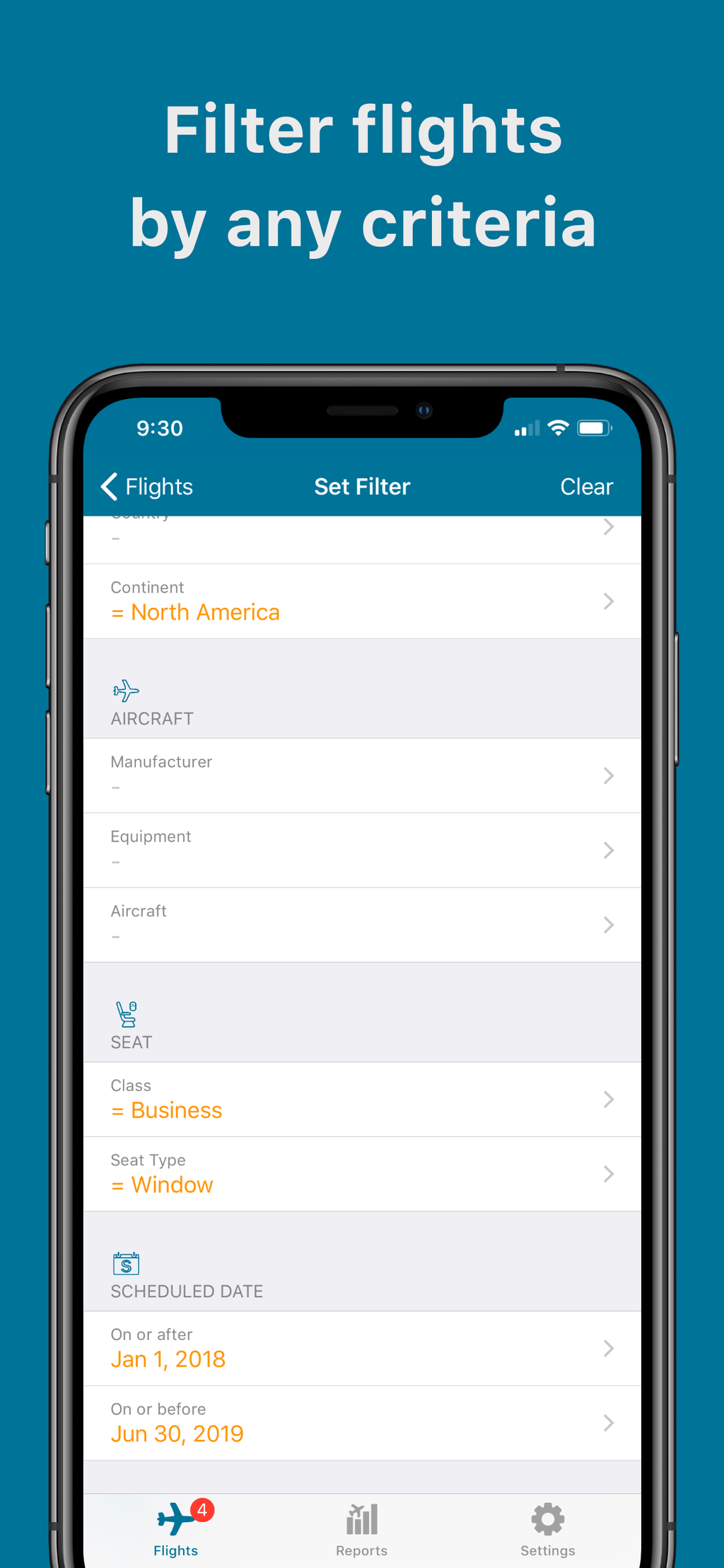 Air Travel Log - Sapient Apps